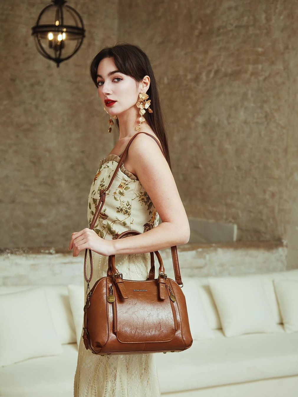 Bolsa Feminina Rosa Amora Original Laile | Shopee Brasil