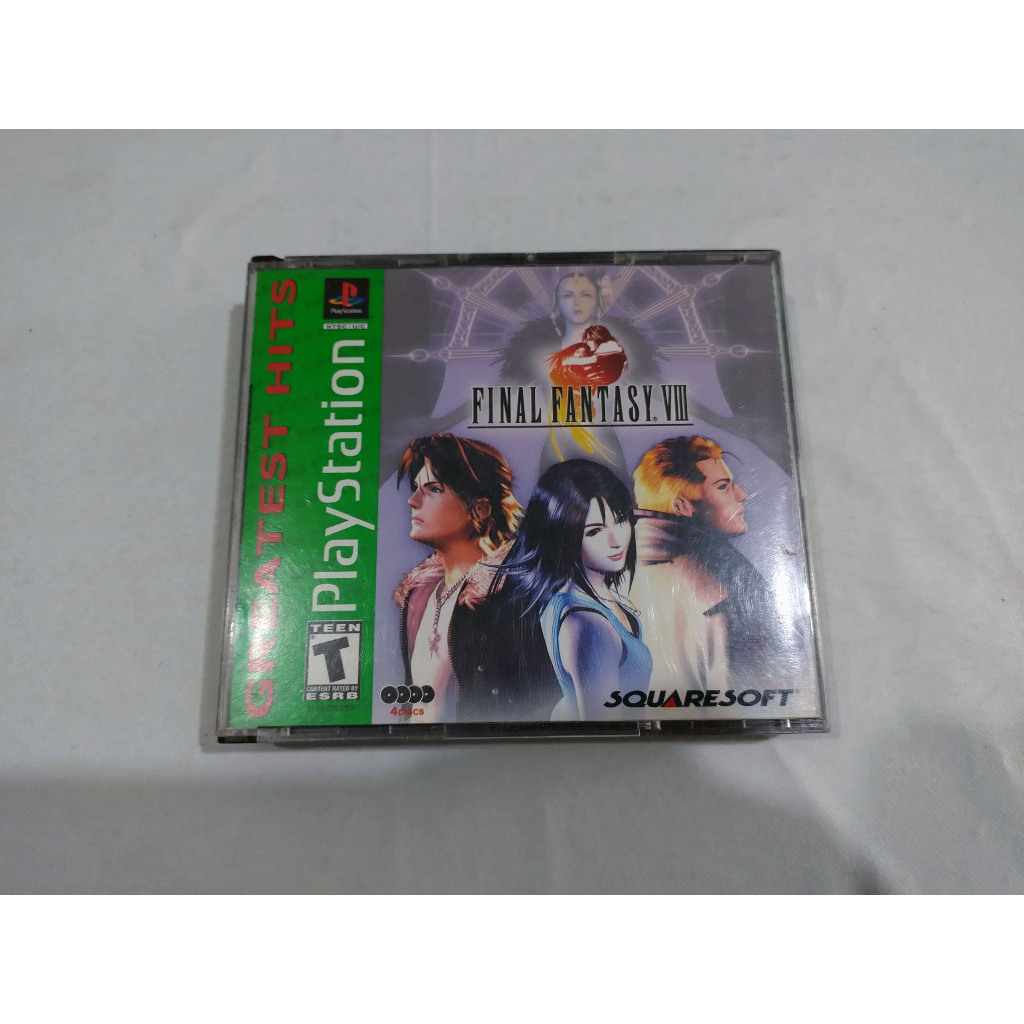 Final Fantasy Viii 8 Original - Playstation 1 Ps1 | Shopee Brasil