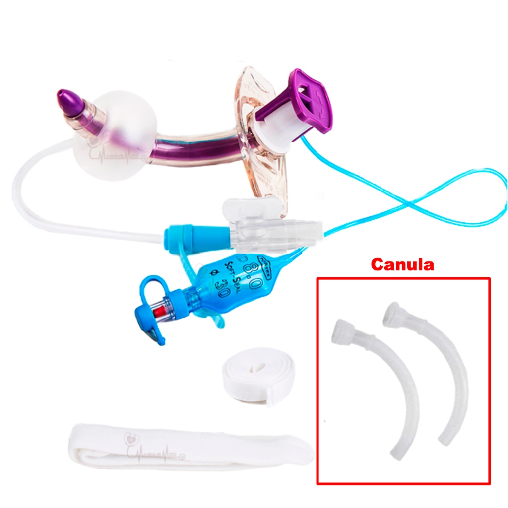 Kit Canula Traqueostomia Blue Line Ultra Suctionaid + Cânula Interna ...