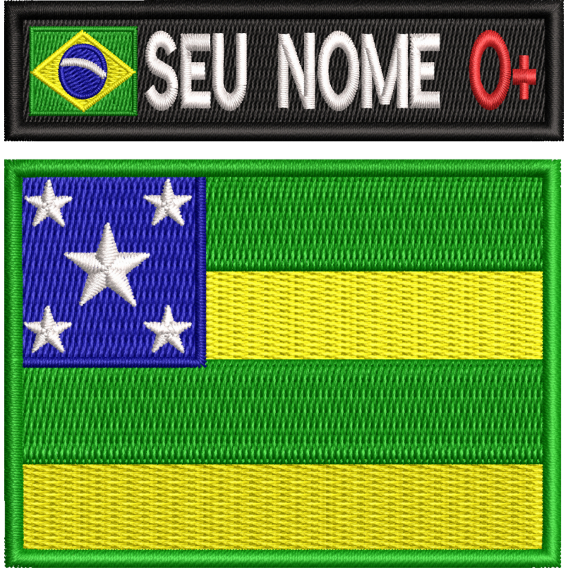 Kit 2pç Tarjeta C/ Nome Bandeira Sergipe Moto Clube Ban224 | Shopee Brasil