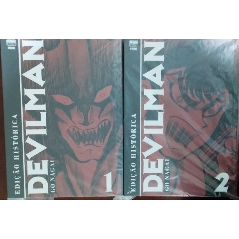 Devilman 1 e 2 Completo Edição Histórica - Escorrega o Preço