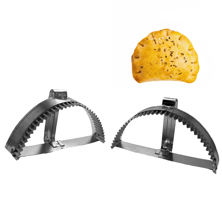 CORTADOR MODELADOR DE MASSAS, PASTEL, RISOLE PEQUENO 7,5cm x 3,5cm x ...