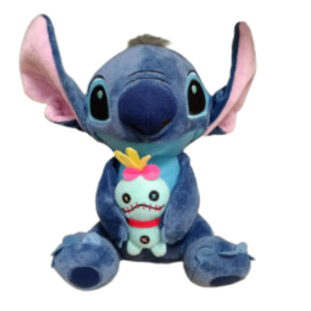 Pelúcia Stitch Com Boneca Xepa Scrump 25cm | Shopee Brasil