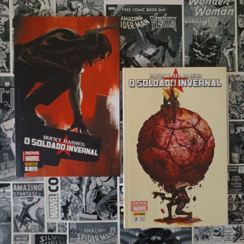 HQ - Bucky Barnes: O Soldado Invernal (2 VOLUMES) (COMPLETO ...