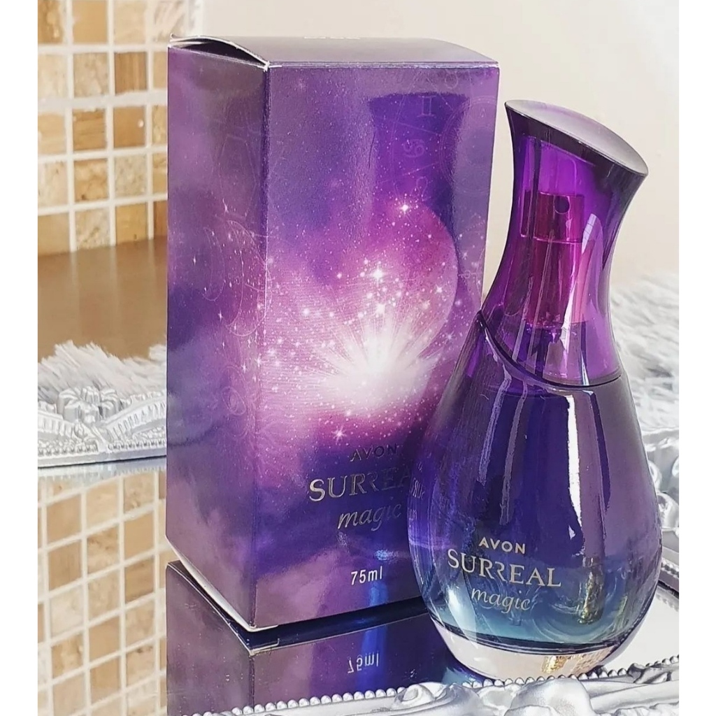 Perfume SURREAL MAGIC 75ml Avon Novo/Lacrado Descontinuado Validade 12/ ...
