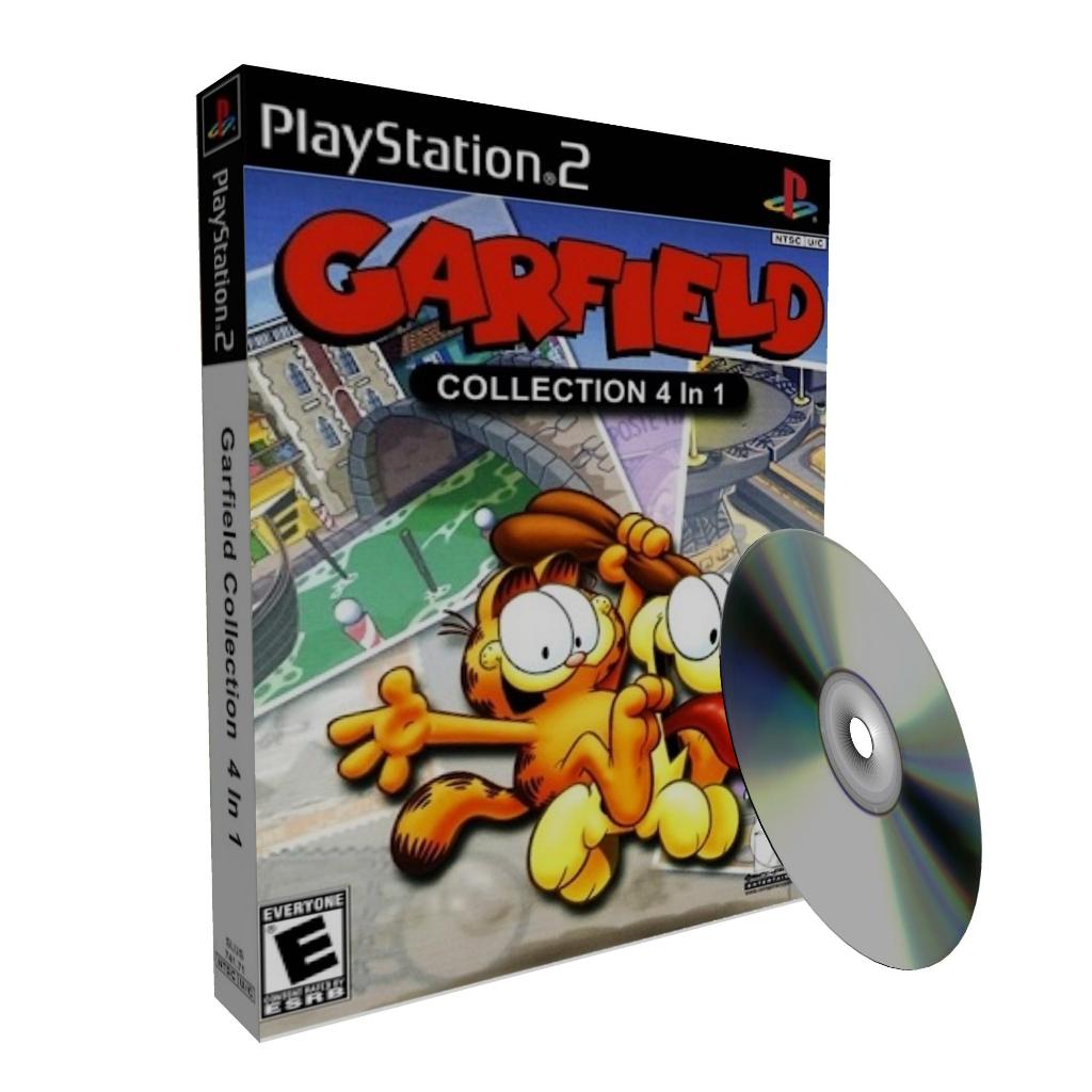 Garfield Collection 4 IN 1 / DVD / Playstation 2 / 2024 | Shopee Brasil