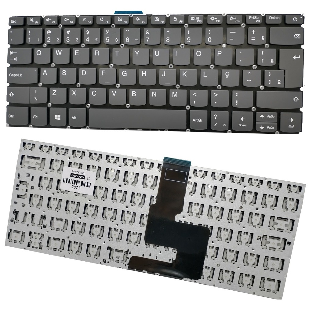 Teclado Para Lenovo Yoga 520-14ikb 80x8 81c8 80ym 720-15ikb | Shopee Brasil