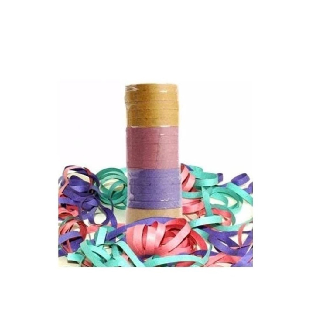 Serpentina de Papel 20 rolinhos - Marca: Leticia Festas | Shopee Brasil