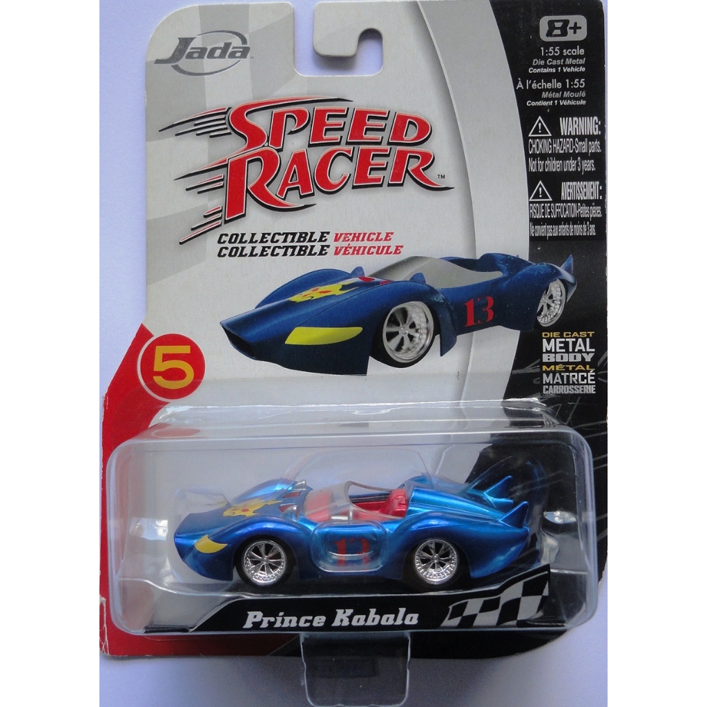 speed racer prince kabala jada toys escala 1/55 metal lindo miniatura ...