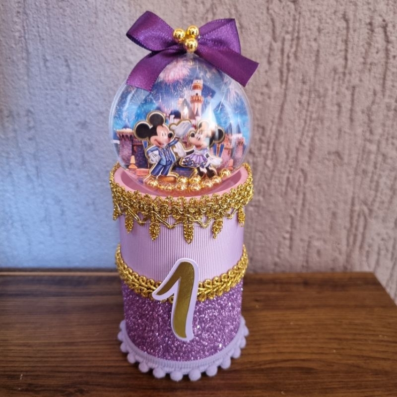 cofrinho esfera shaker disney 50 anos . temos todos os temas | Shopee ...