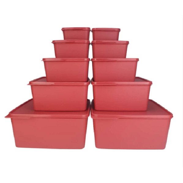 TUPPERWARE® Bea Pda kit conjunto Original completo | Shopee Brasil
