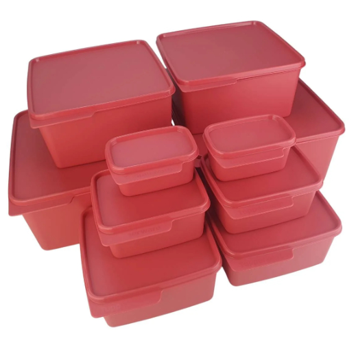 TUPPERWARE® Bea Pda kit conjunto Original completo | Shopee Brasil