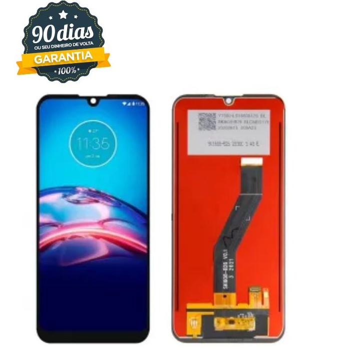 Tela touch display Moto E6s E6i Xt2053-2 Xt2053 Com aro e Sem aro ...