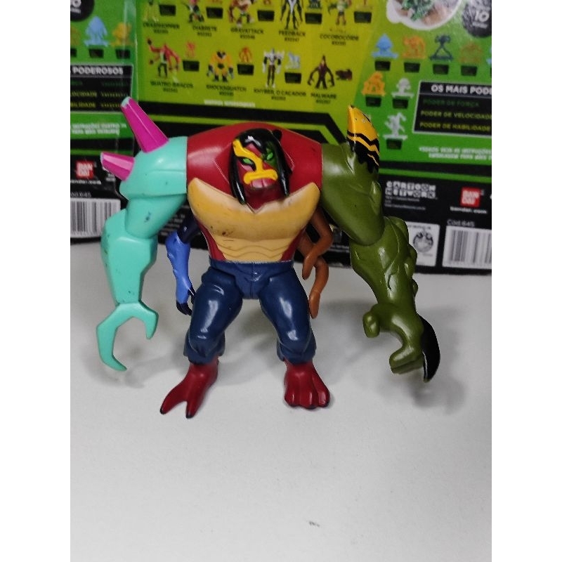 Bonecos Kevin Supremo - Ben 10 Supremacia Alienígena Bandai | Shopee Brasil
