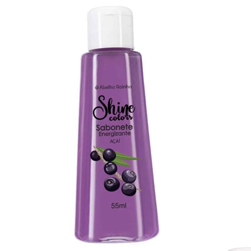 Sabonete Energizante De Açaí Shine Colors 55 ml | Shopee Brasil