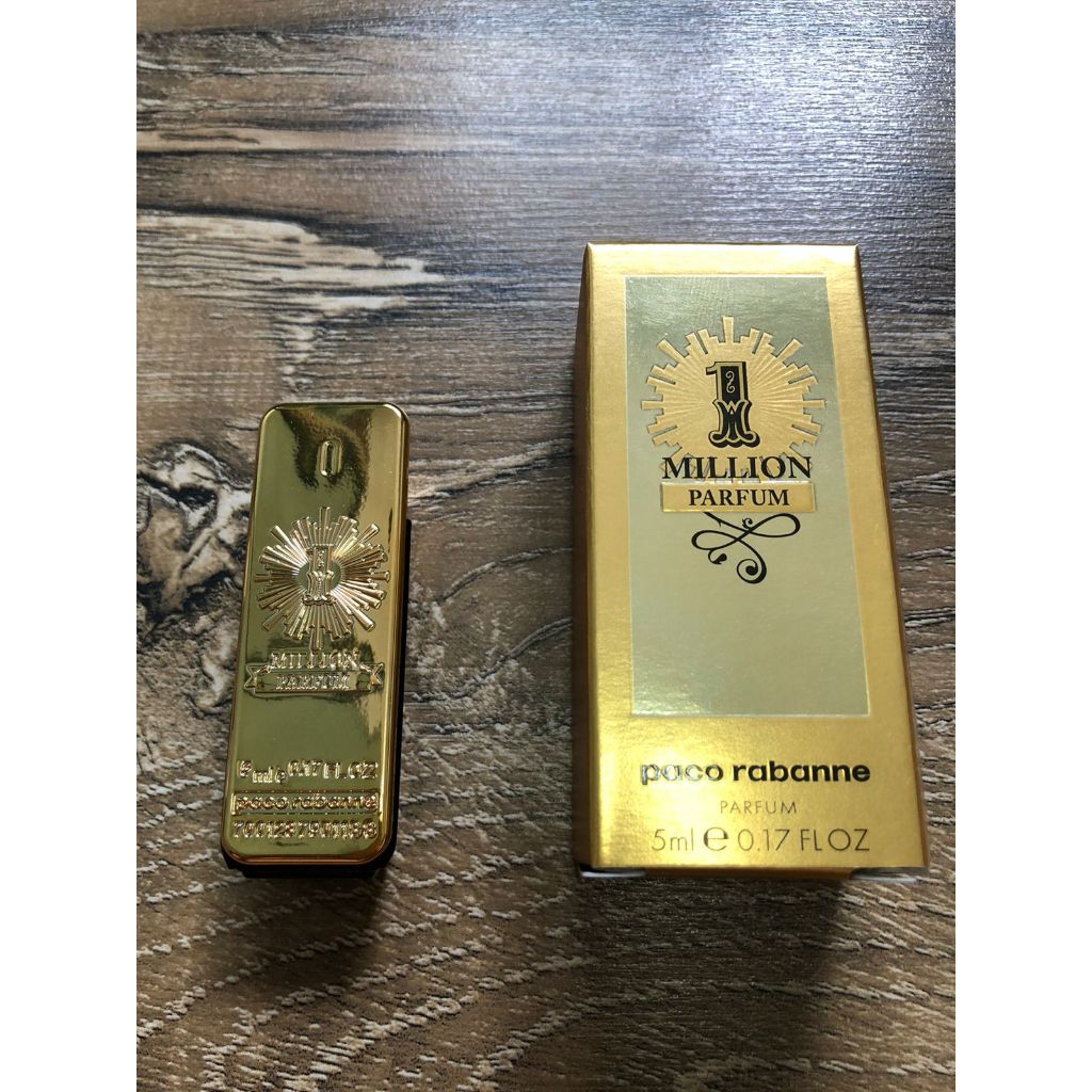 Miniatura 1 Million Parfum Paco Rabanne Eau de Parfum 5ml | Shopee Brasil