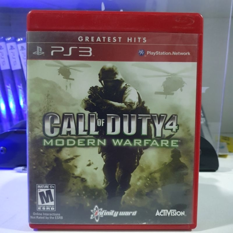 CALL OF DUTY 4: MODERN WARFARE - PS3 (ORIGINAL | SEMI-NOVO) | Shopee Brasil