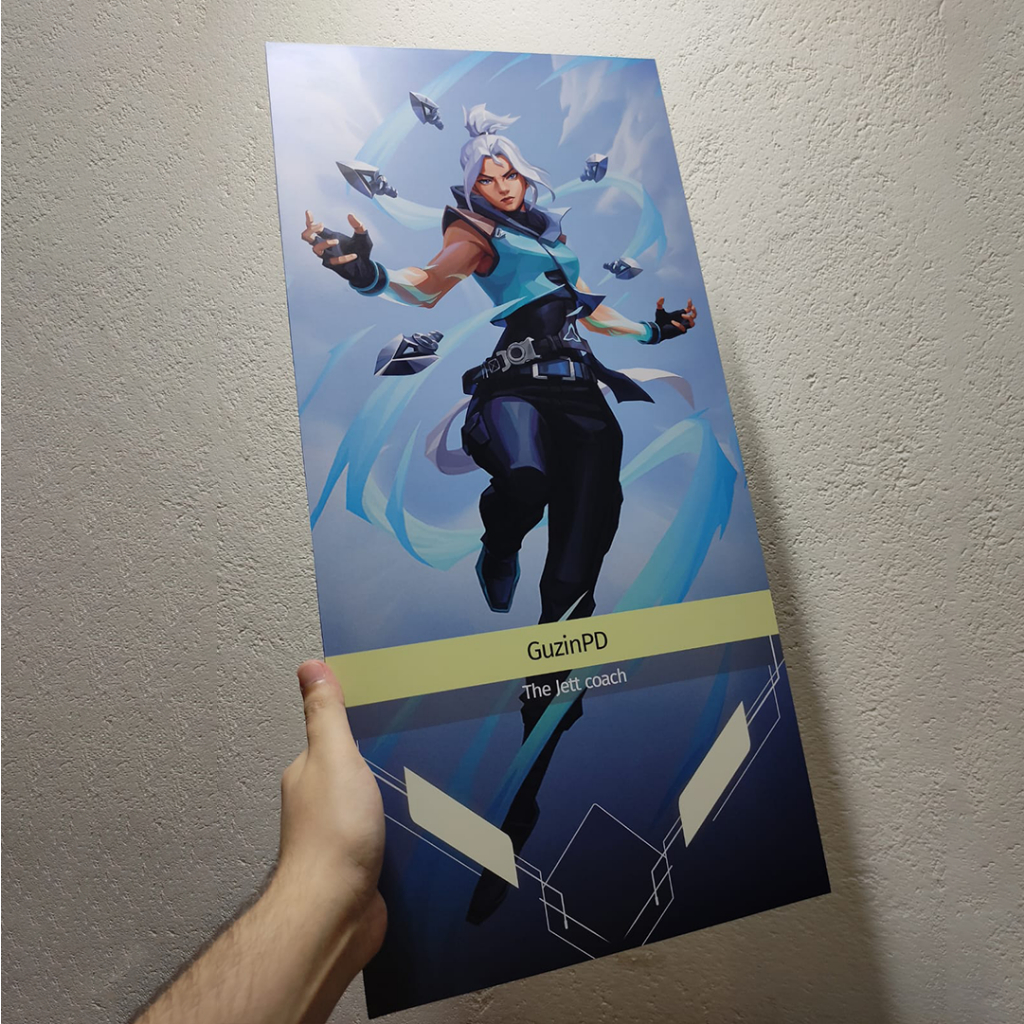 Valorant - Card Valorant - Placa decorativa | Shopee Brasil