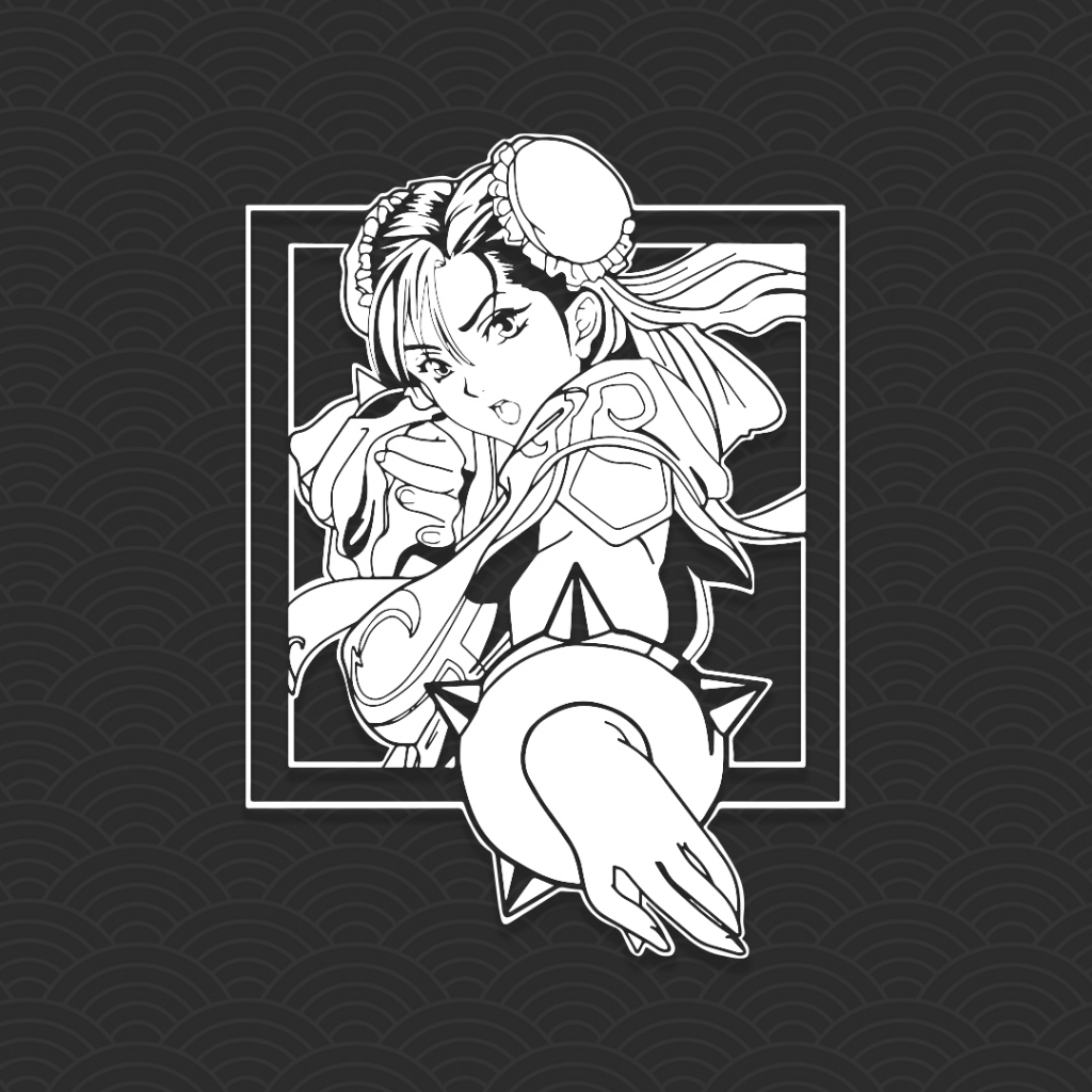 Adesivo Chun Li Street Fighter Gabinete Prime Game | Shopee Brasil