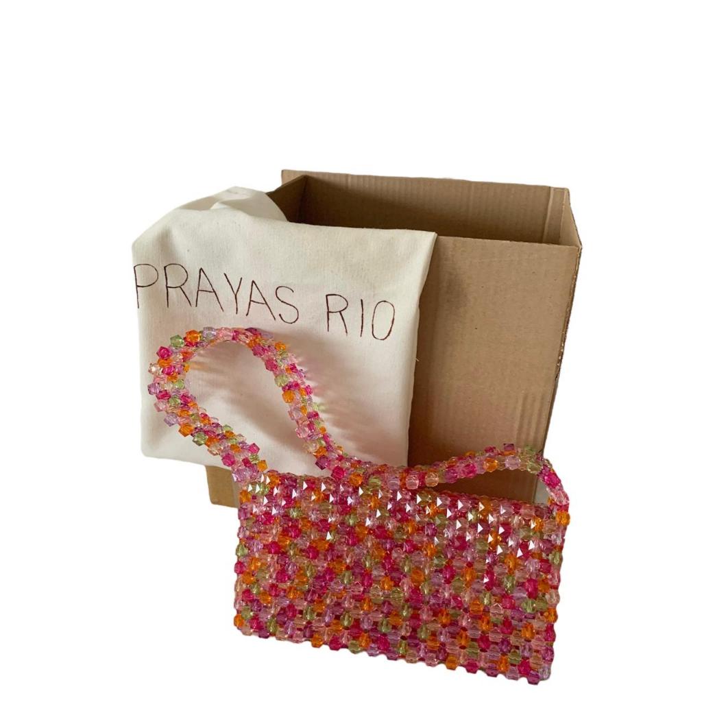 BOLSA MICANGA CRISTAL (PRAYAS RIO) | Shopee Brasil