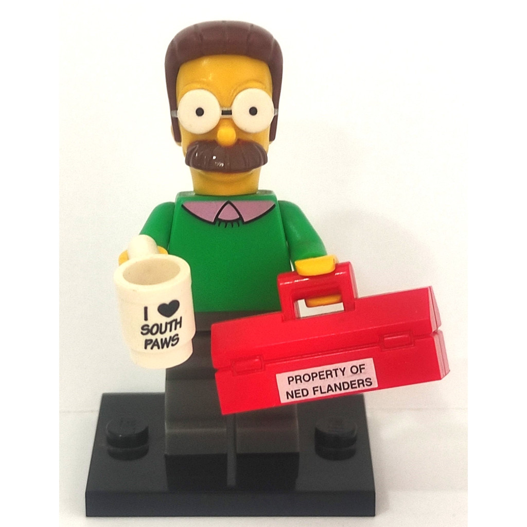 LEGO 71005 - Minifiguras: Série 1: Ned Flanders | Shopee Brasil