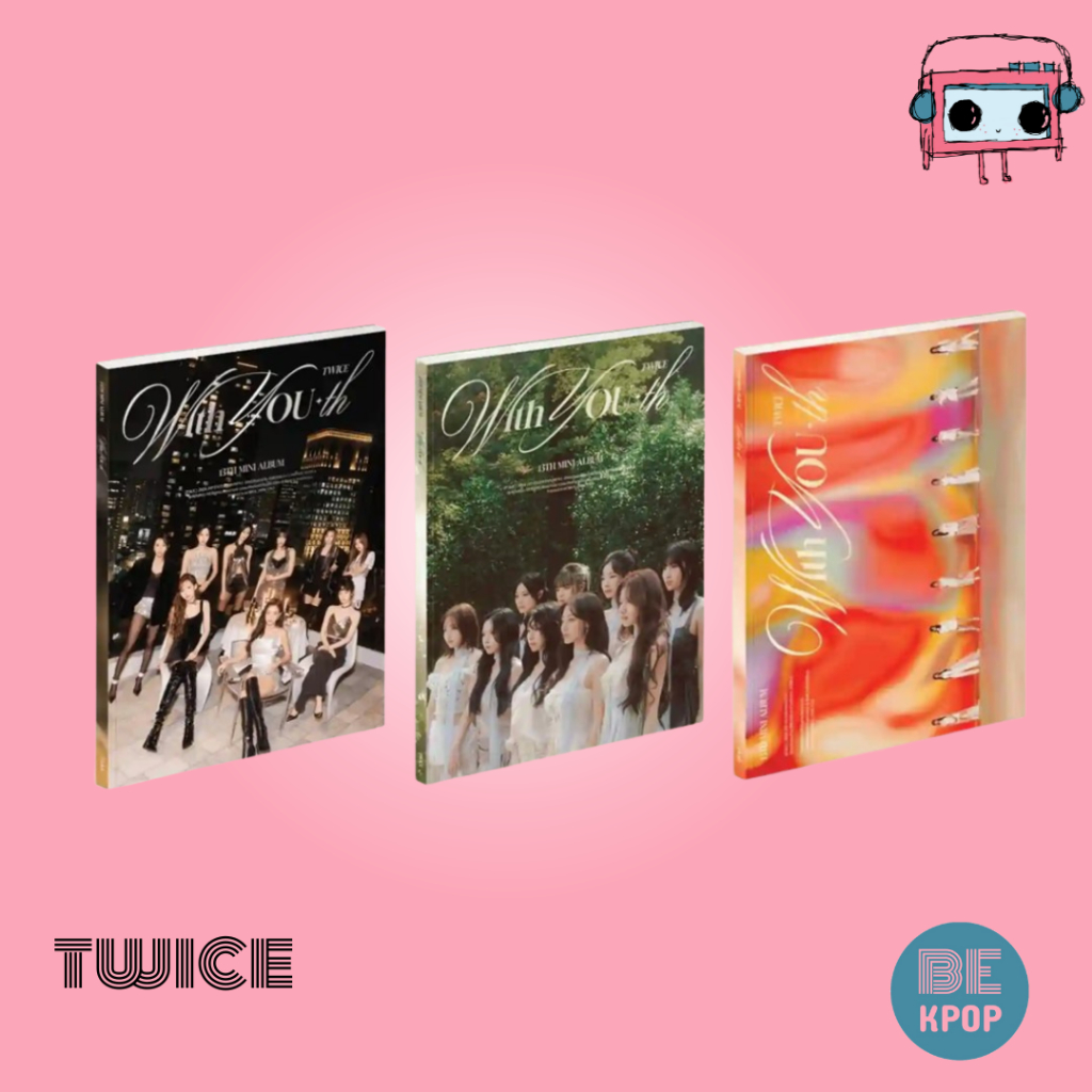 TWICE MINI ALBUM WITH YOU-TH (PRONTA ENTREGA) | Shopee Brasil