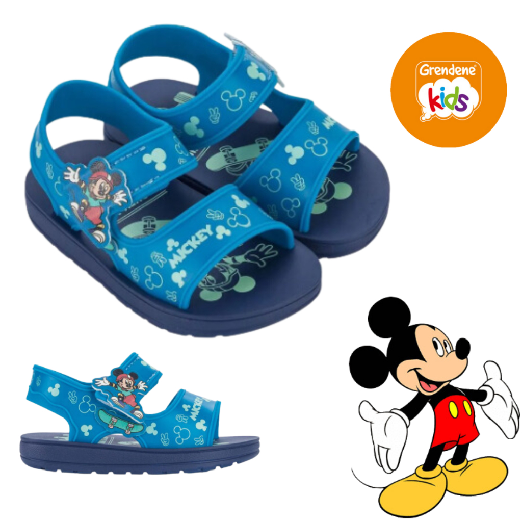 Sandália Infantil Bebê Disney Diversão Mickey Grendene Kids Original ...