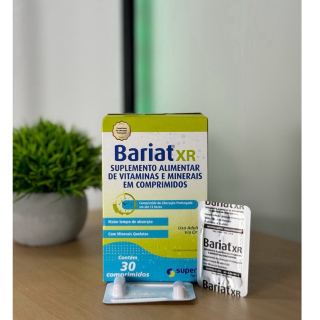 BARIAT XR Suplemento Alimentar c/30 CPR + 4 CPR GRÁTIS | Shopee Brasil