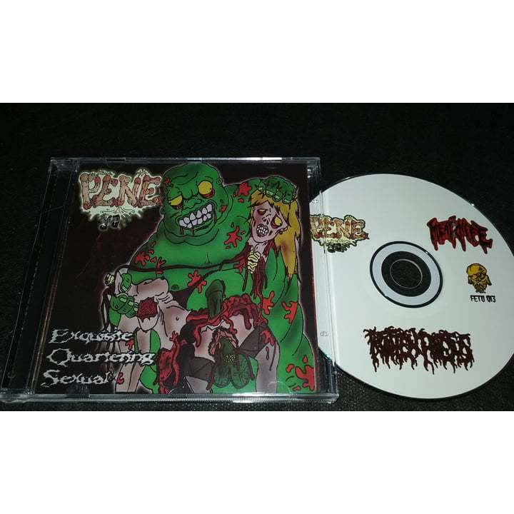 MEATKNIFE/PxExNxEx - SPLIT CD (ROTTEN FOETUS / GOREGRIND) | Shopee Brasil