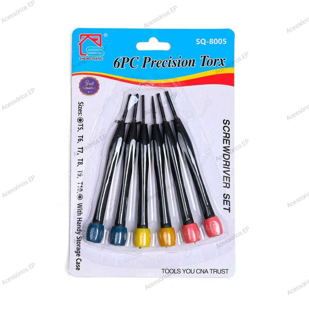 Kit Chave de Precisão 6 peças | Shopee Brasil