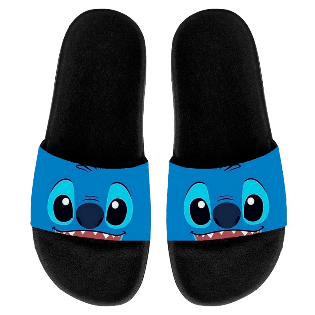 chinelo slide micro expandido Exclusivo Lilo Stitch Desenho fofo ...