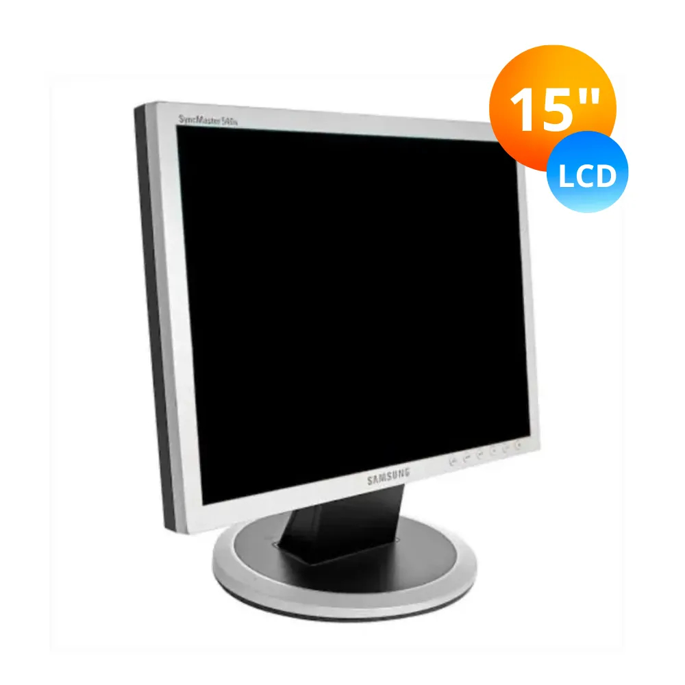 MONITOR DE 15 A 22 POL LCD LED ENTRADA VGA DVI DISPLAY PORT OU HDMI ...