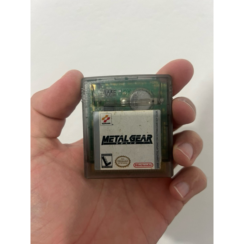 metal gear original game boy color | Shopee Brasil