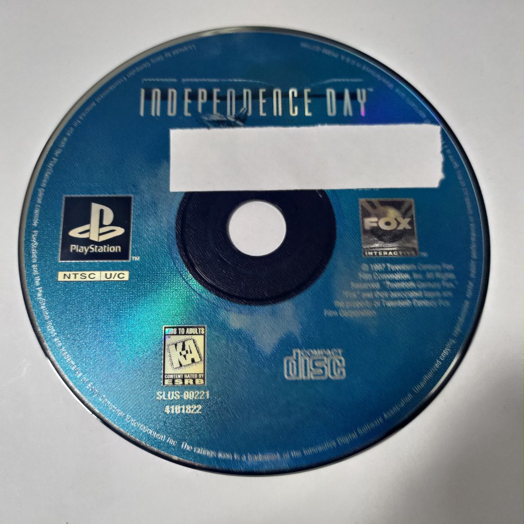 Independence Day Original PS1 | Shopee Brasil