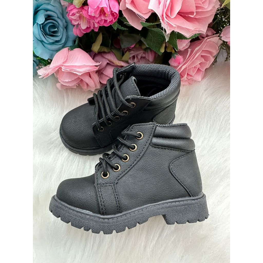 Bota Coturno Infantil Masculino Menino Botinha Leve | Shopee Brasil