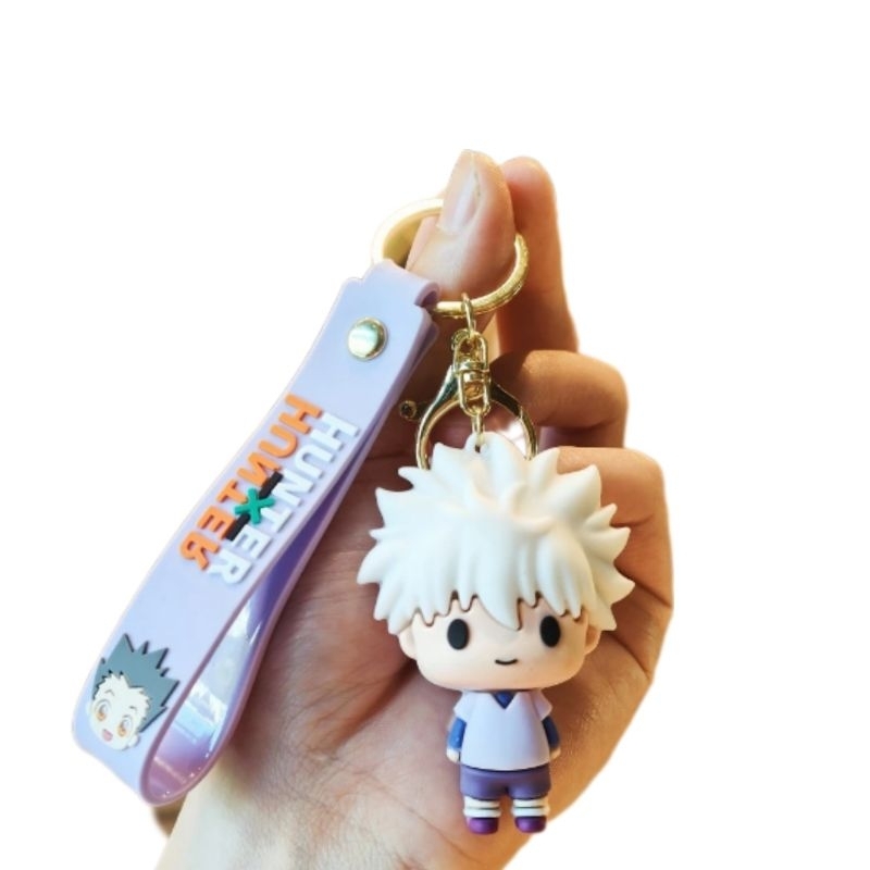 boneco chaveiro killua Hunter x Hunter gon anime Otaku mangá nerd geek ...