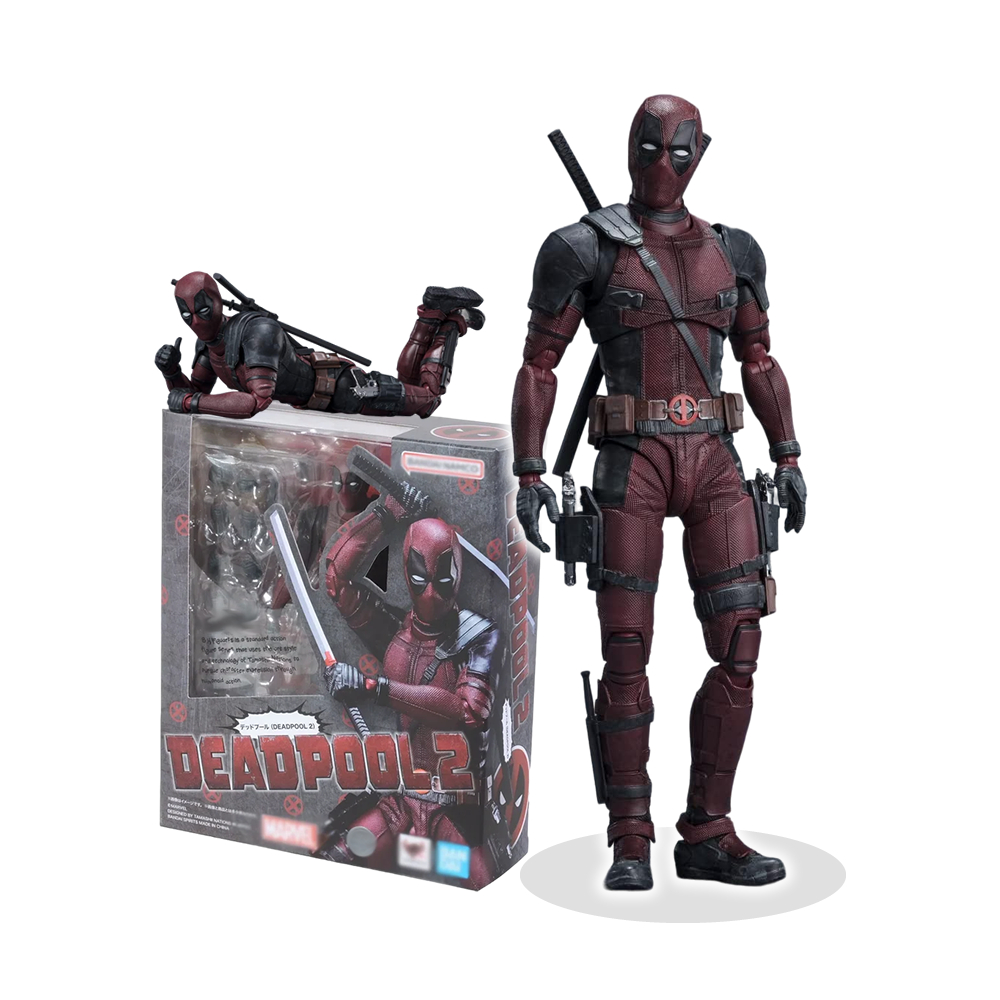Boneco Deadpool 2 Wolverine Marvel X-Man 16cm | Shopee Brasil