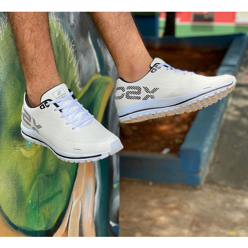 Tênis O2X Bondi Fitness Caminhada Corrida Masculino | Shopee Brasil