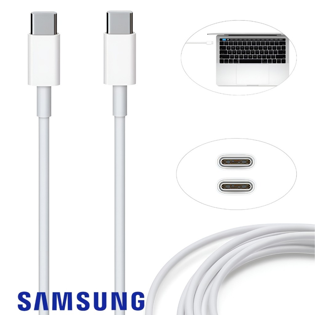 Cabo Tipo C para Type-C Samsung Original Anatel Portatil 3.0 Carga ...