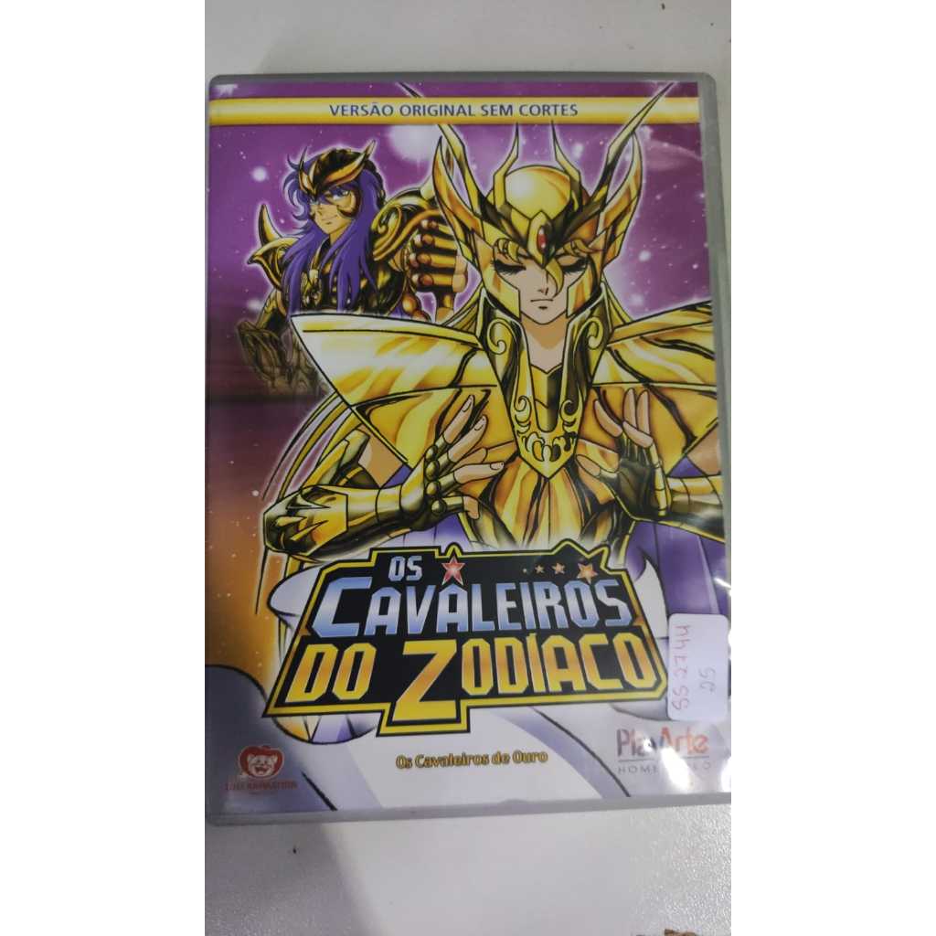 DVD os cavaleiros do zodiaco | Shopee Brasil