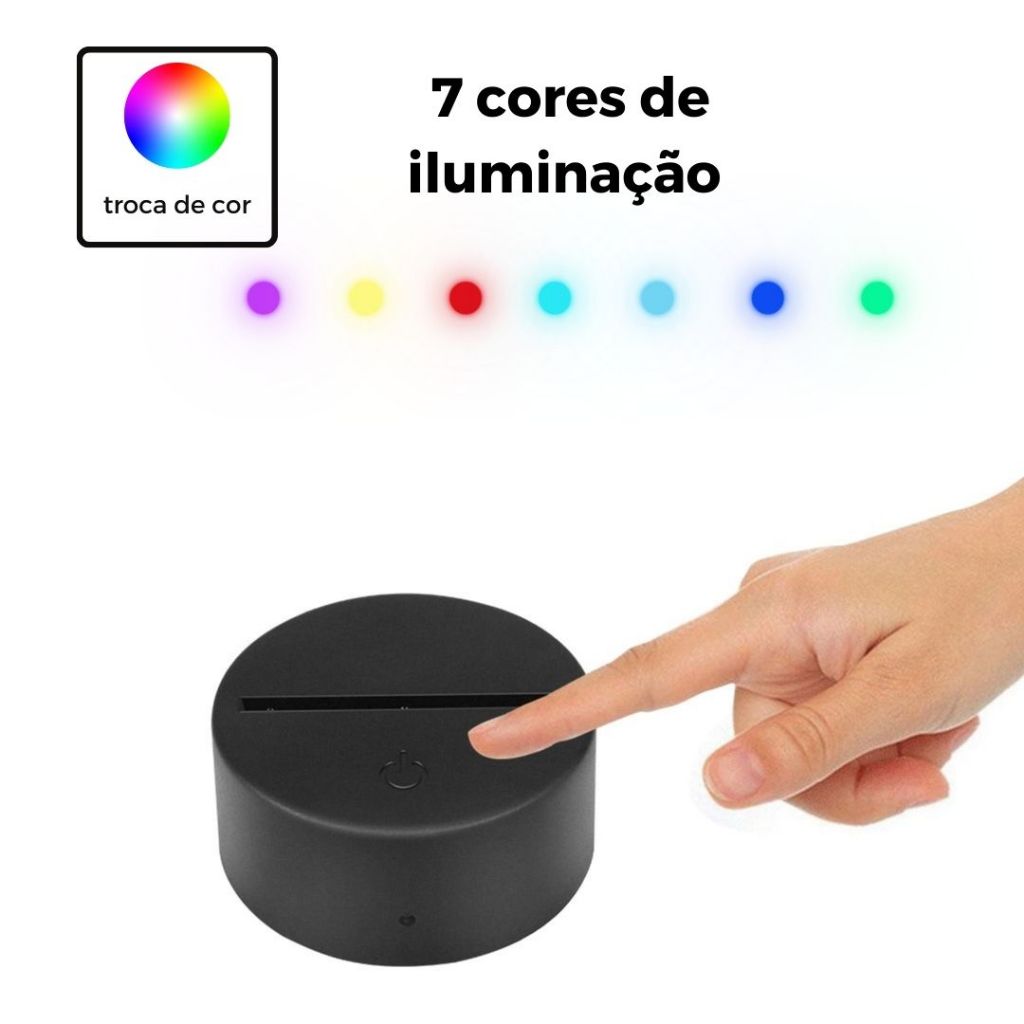 Base para luminária , abajur de mesa, base para luminária LED 3D ...