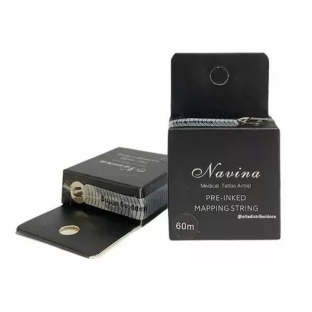 Linha De Marcacao Pigmentada Preta Sobrancelha 60 Metros Shopee Brasil