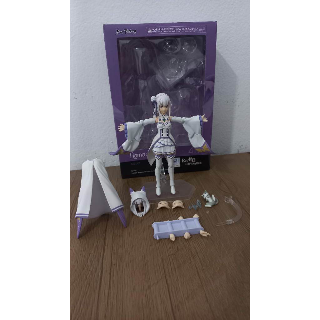 Figure Emilia - Re:zero - Figma 419 Original | Shopee Brasil