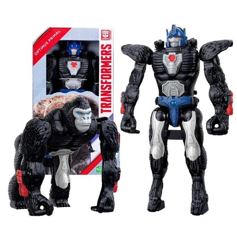 Boneco Transformers Authentics Optimus Primal - Hasbro | Shopee Brasil