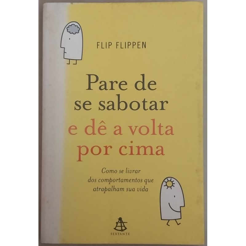Para de se sabotar e dê a volta por cima - Flip Flippen | Shopee Brasil