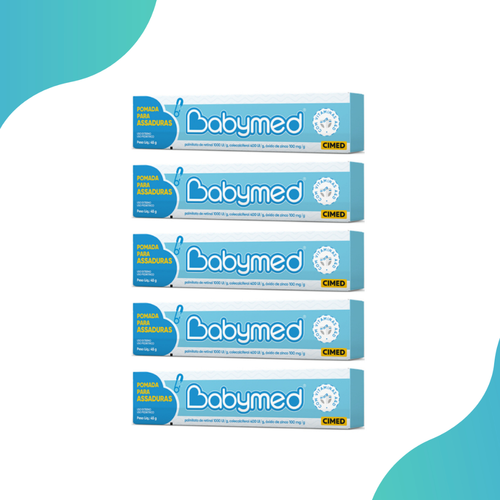 Babymed Azul Pomada Assadura Menino 45g | Shopee Brasil