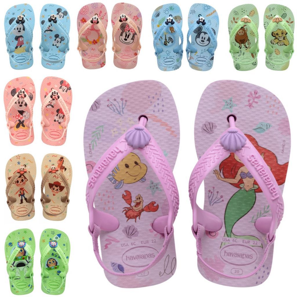 Chinelo Havaianas Original Baby Bebe Disney | Shopee Brasil