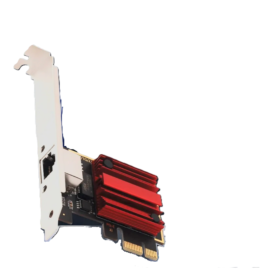 Placa De Rede Realtek Lan Cabo Rj45 2.5G 10/100/1000/2500mbps Pcie X1 ...