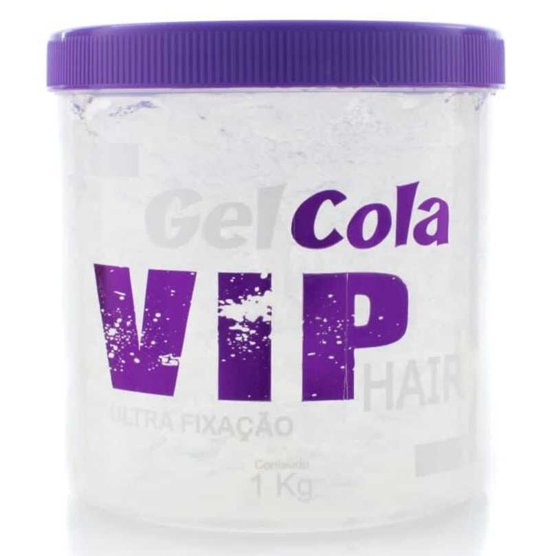 Gel Incolor Para Cabelo Vip Hair 1K Ultra Fixação - UNIDADE | Shopee Brasil