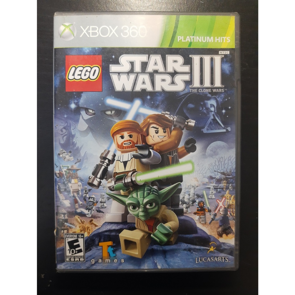 Lego Star Wars 3: The Clone Wars Xbox 360 - Mídia Física Original ...